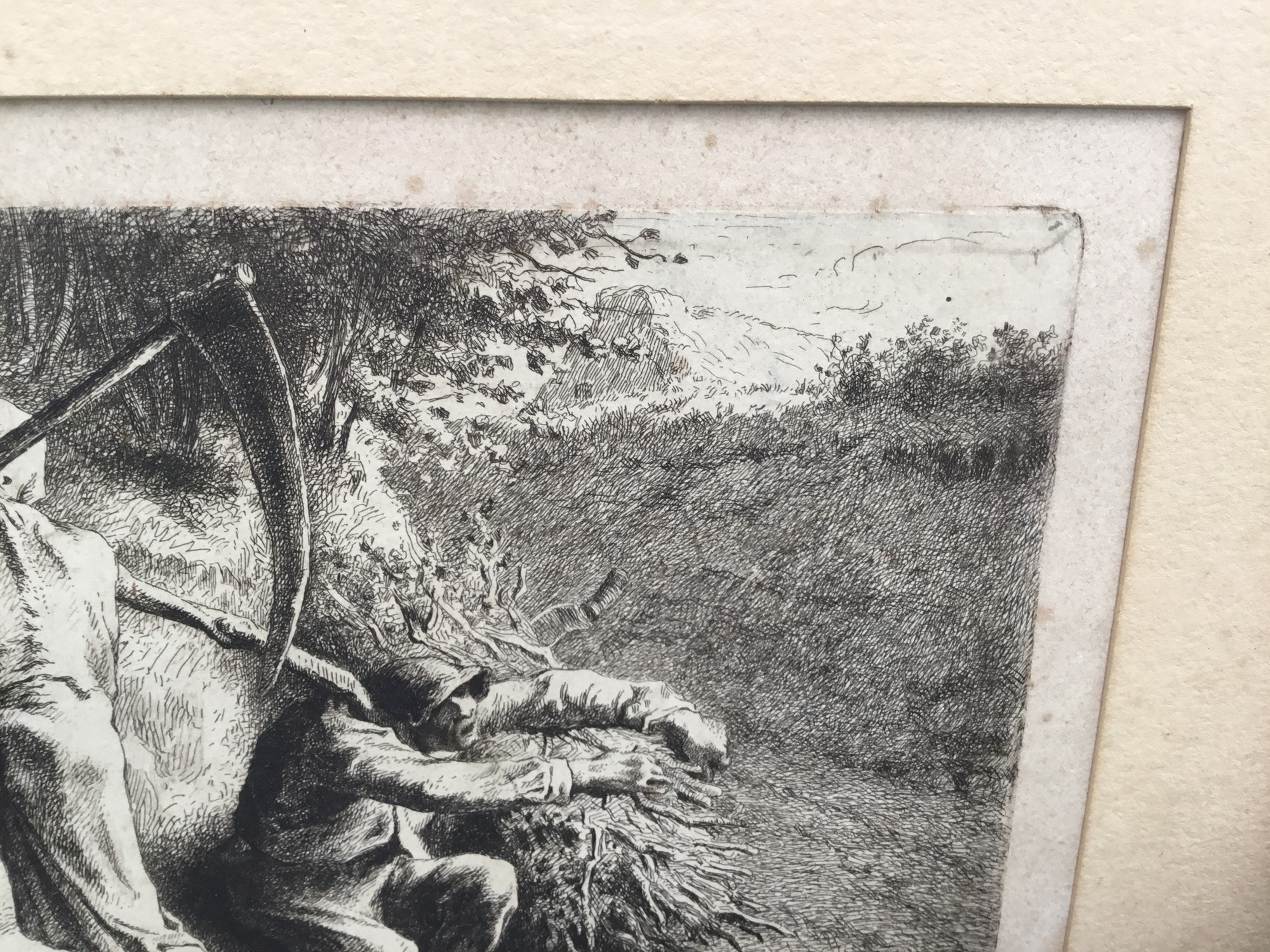 Jean-François Millet | After Jean Francois Millet etching circa 1880 ...