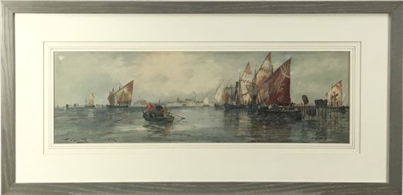 Thomas Bush Hardy | Venetian Lagoon scene | MutualArt