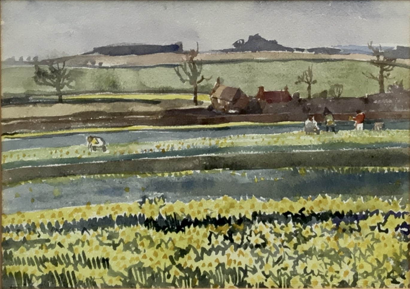 Mary Millar Watt | Daffodils at Edgefield | MutualArt