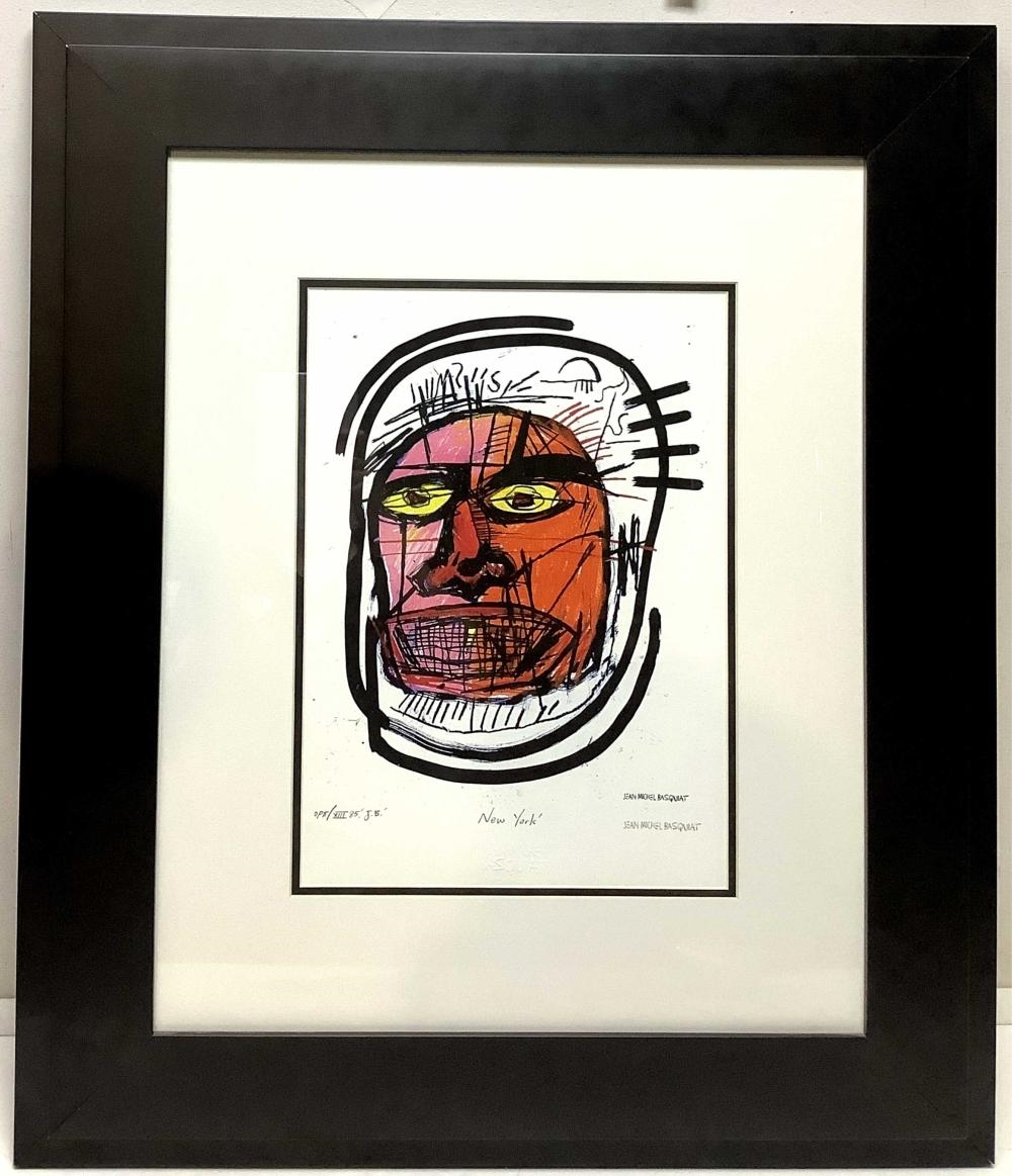 Jean-Michel Basquiat | Jean Michel Basquiat “Untitled 1-1982” Print ...