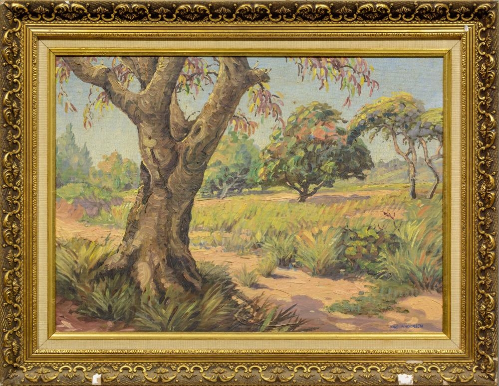 Nils Severin Andersen | Landscape with Trees | MutualArt