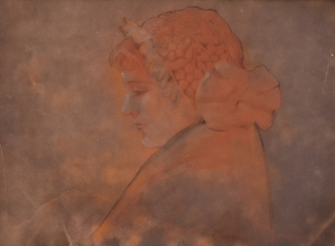 Piotr Stachiewicz | Portret dziewczyny w czepcu (1987) | MutualArt