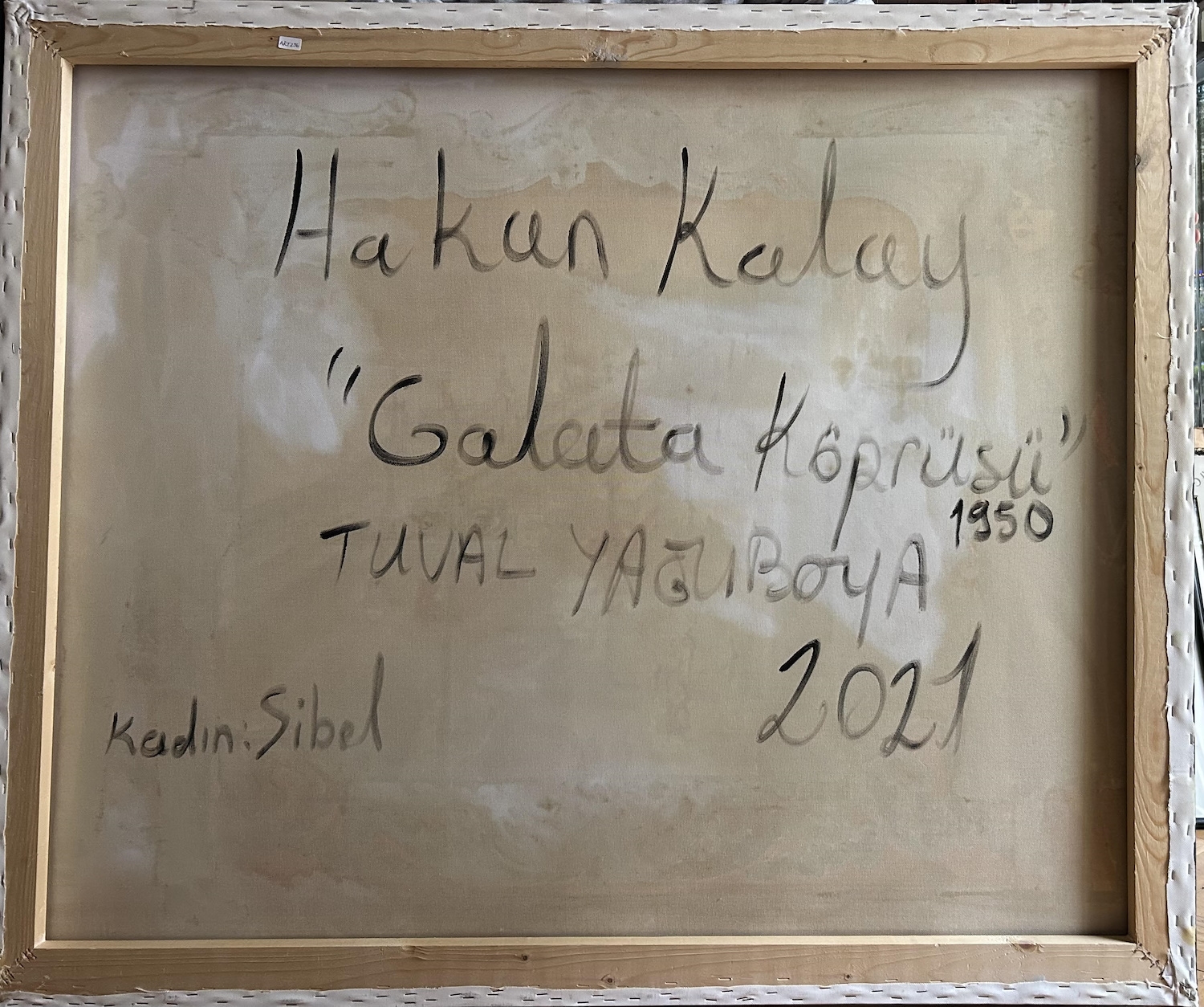 Hakan Kalay | Galata Köprüsü 1950'' İmzalı (1950) | MutualArt