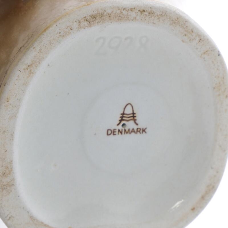 Jeanne Grut | Three faiance figures, resp | MutualArt