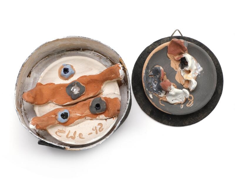 Ansgar Elde | Two reliefs | MutualArt