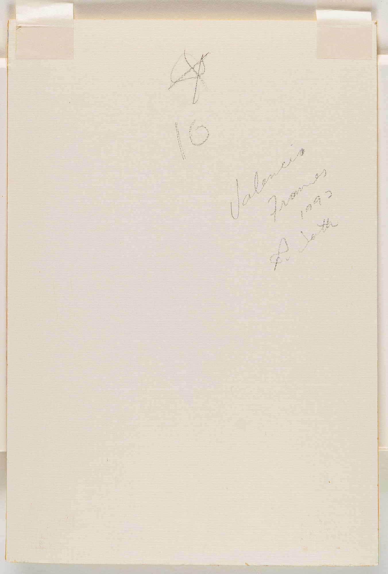 Richard Tuttle | Valencia Frames (1992) | MutualArt