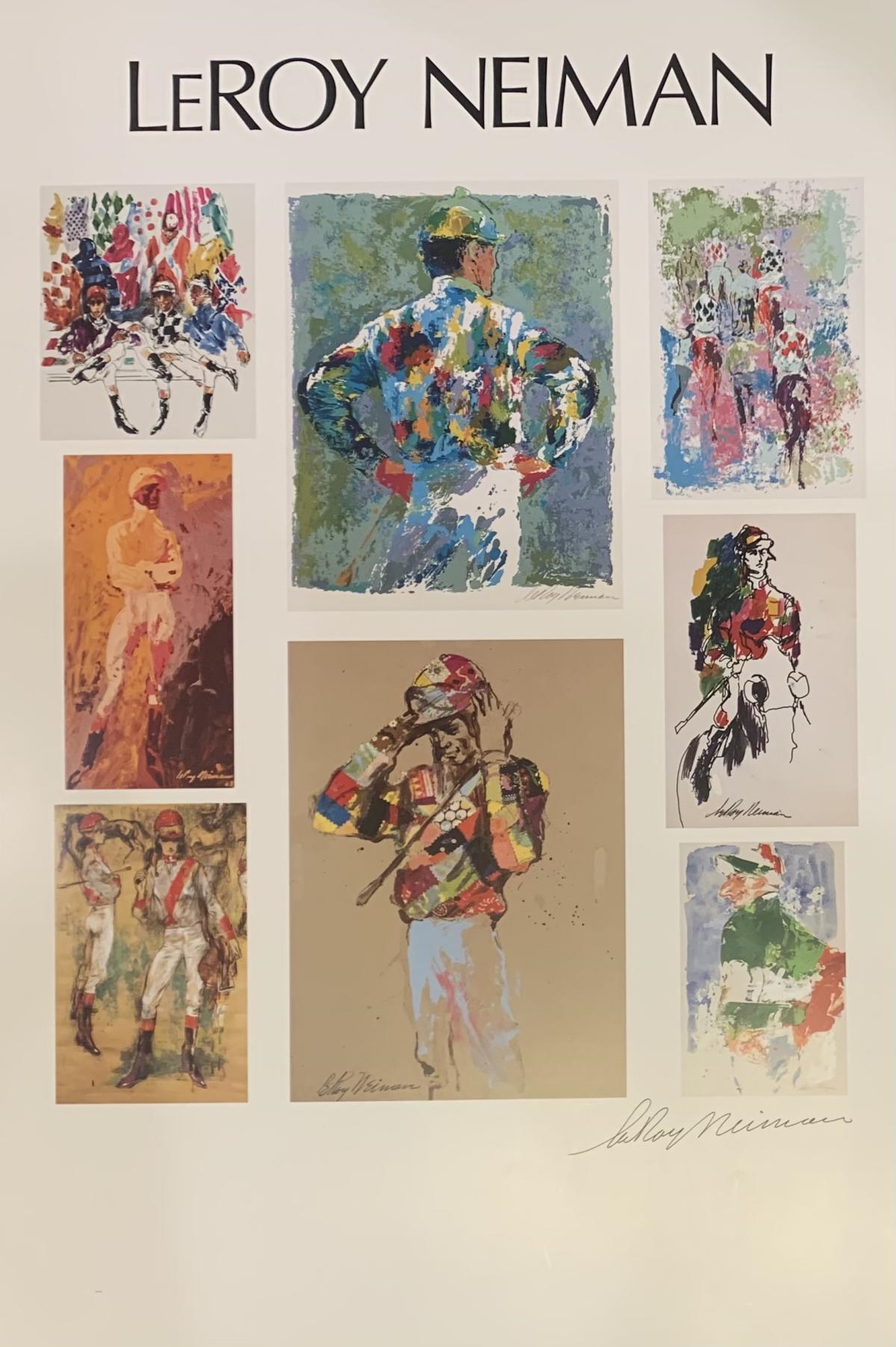 LeRoy Neiman | Jockey | MutualArt