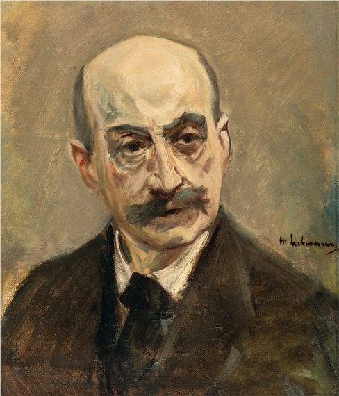 Max Liebermann | Self-portrait – Bust (Circa 1917) | MutualArt