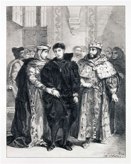 Eugène Delacroix | Hamlet Prinz von Daenemark (1913) | MutualArt