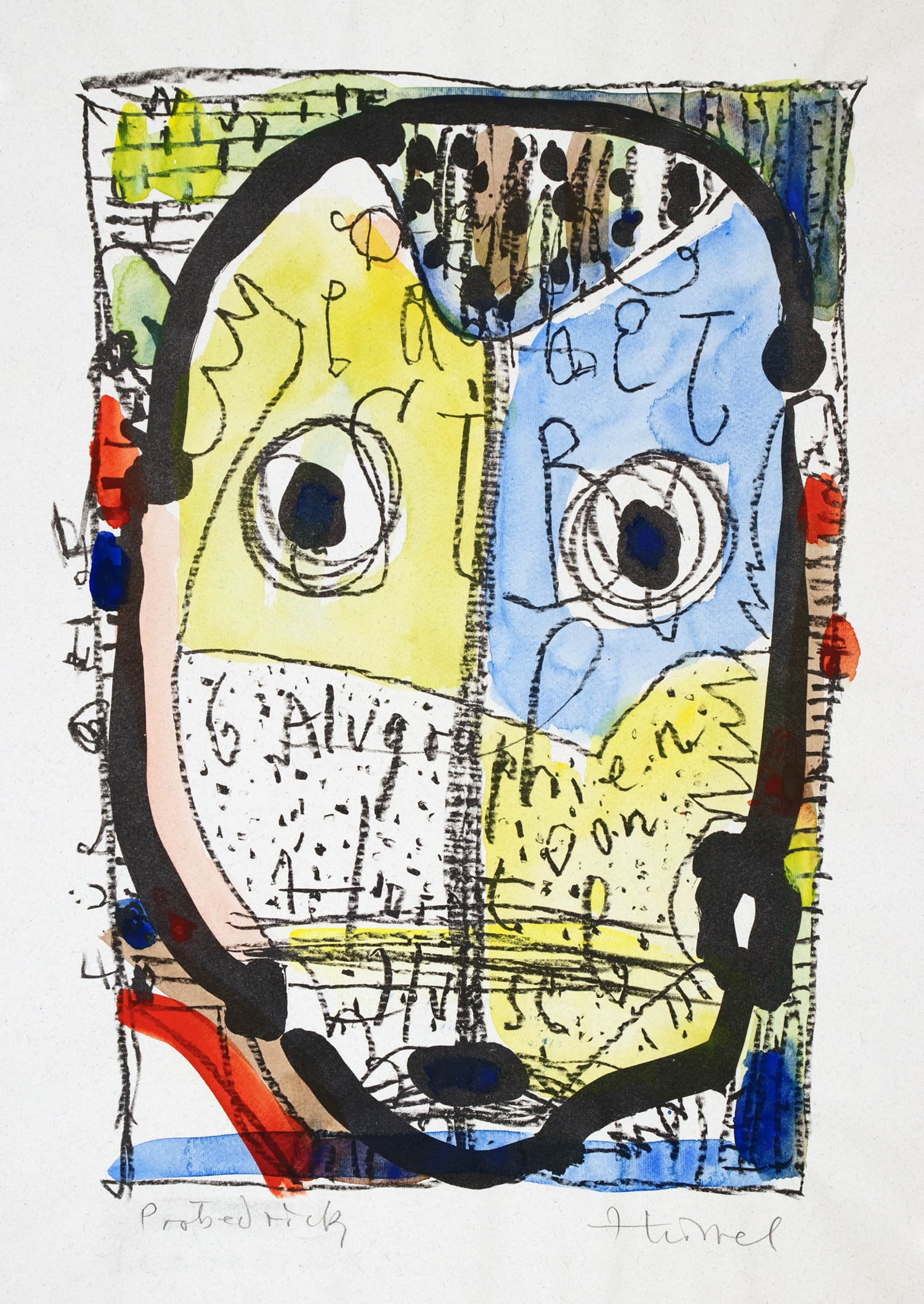 Horst Hussel | 6 Algraphien | MutualArt