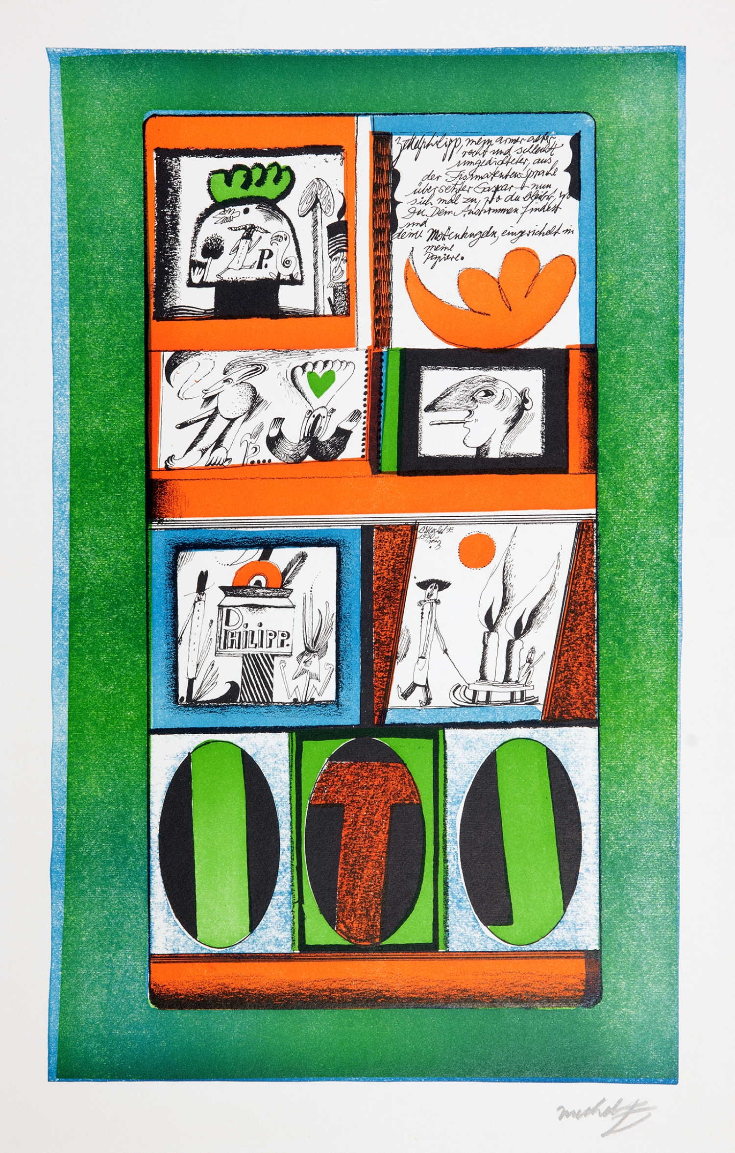 Christoph Meckel | Zettelphilipp (1970) | MutualArt