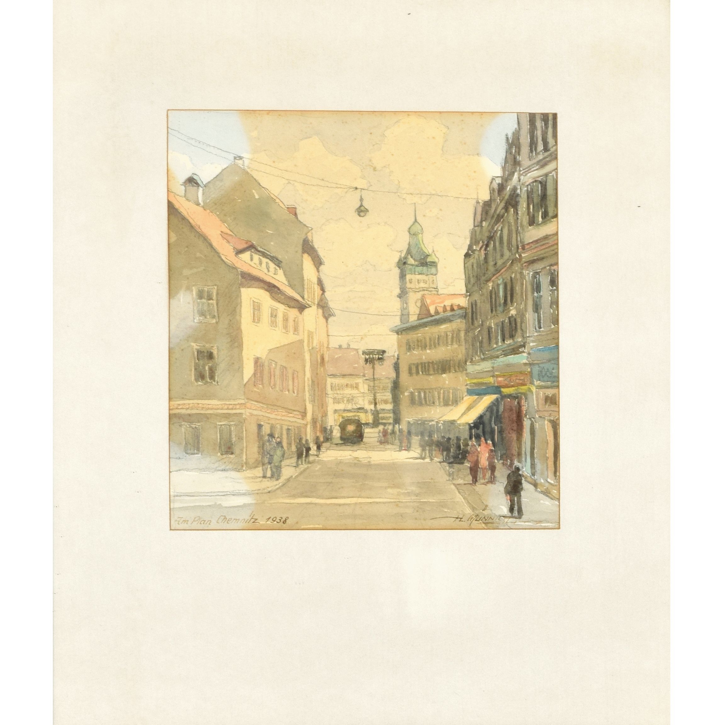 Hans Münnich | AM PLAN CHEMNITZ (1938) (1938) | MutualArt