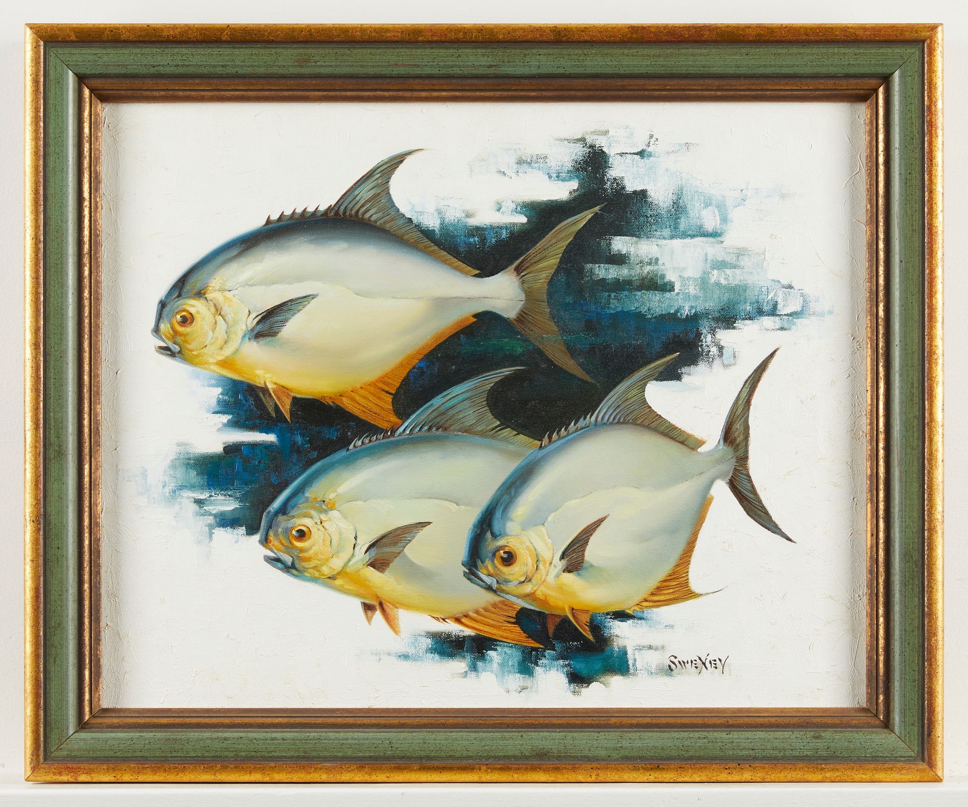 Fred Sweney | Fred Sweney Pompano Oil Painting | MutualArt