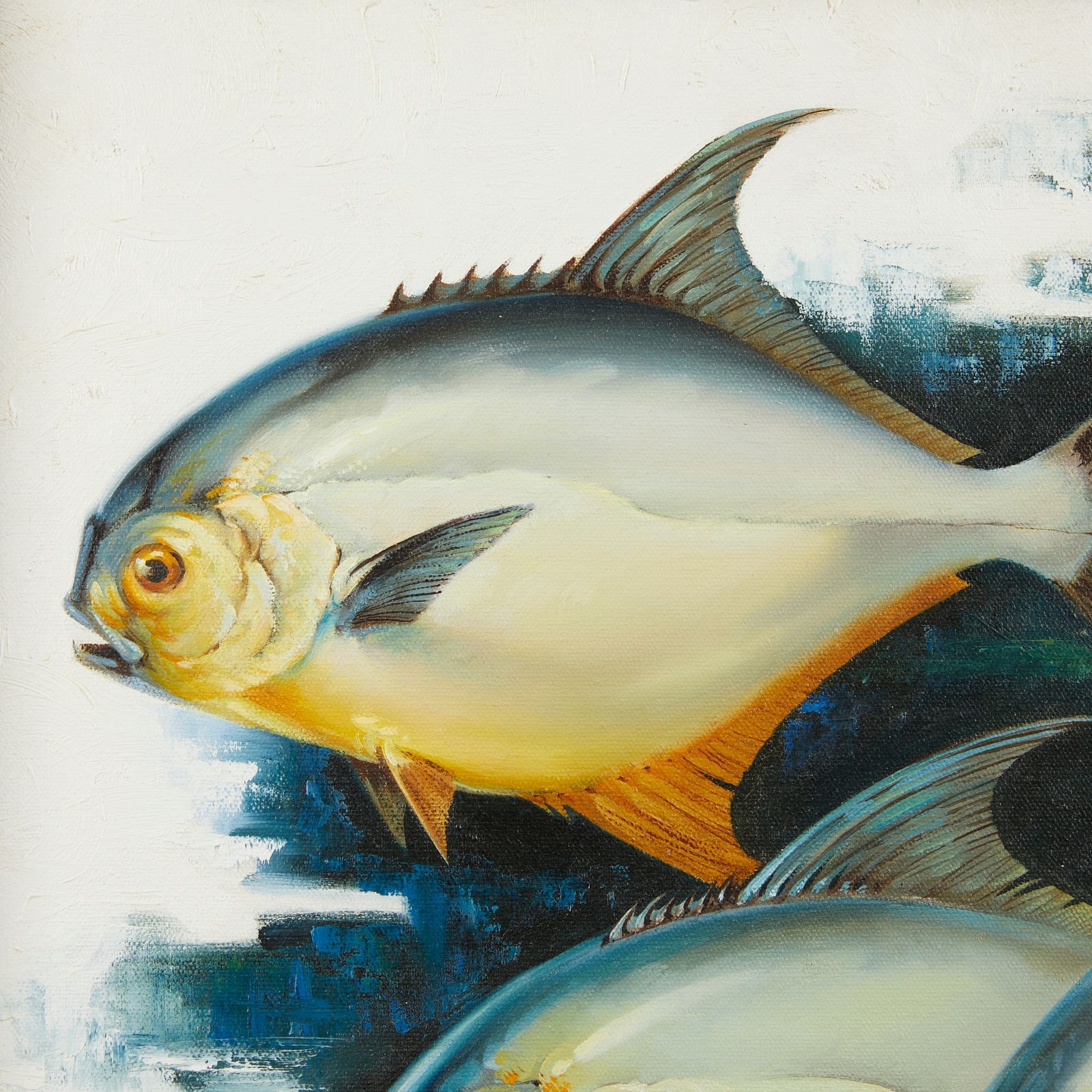Fred Sweney | Fred Sweney Pompano Oil Painting | MutualArt