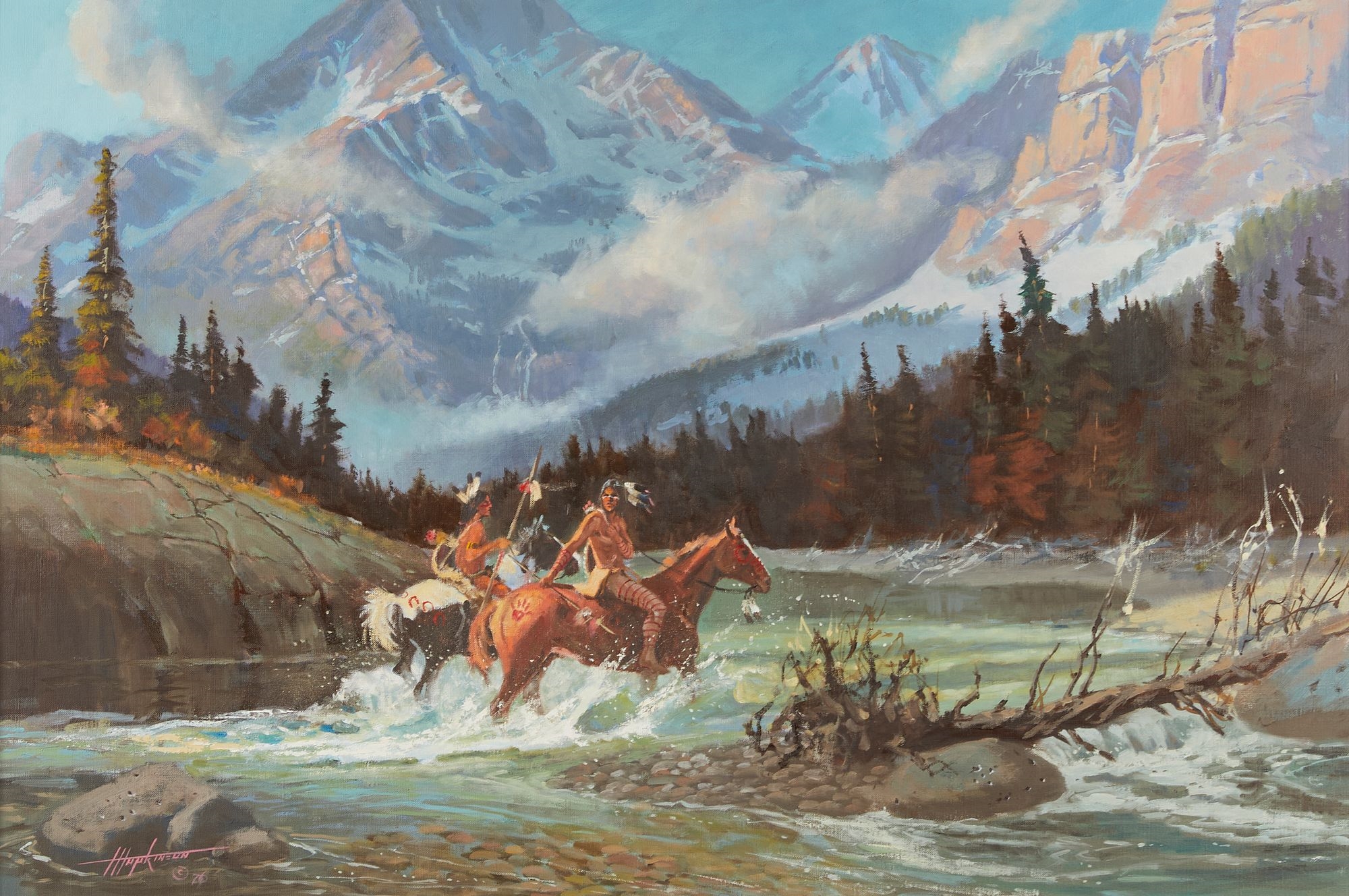 Harold Hopkinson | Untitled Chief Dan George | MutualArt