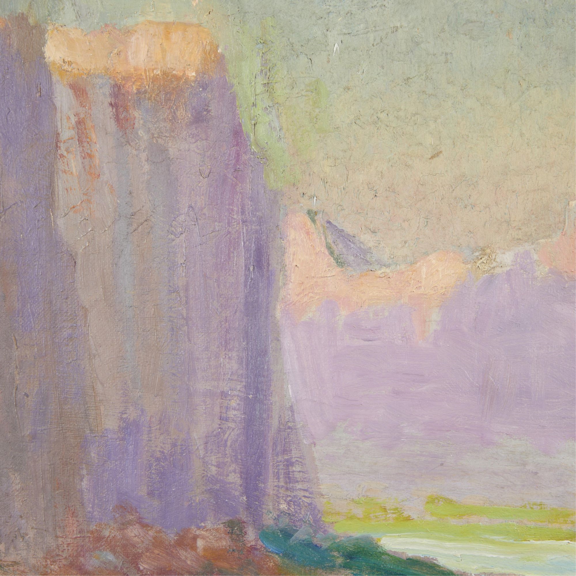 Jefferson Stephen Ward | J. Stephen Ward Desert Landscape Painting ...