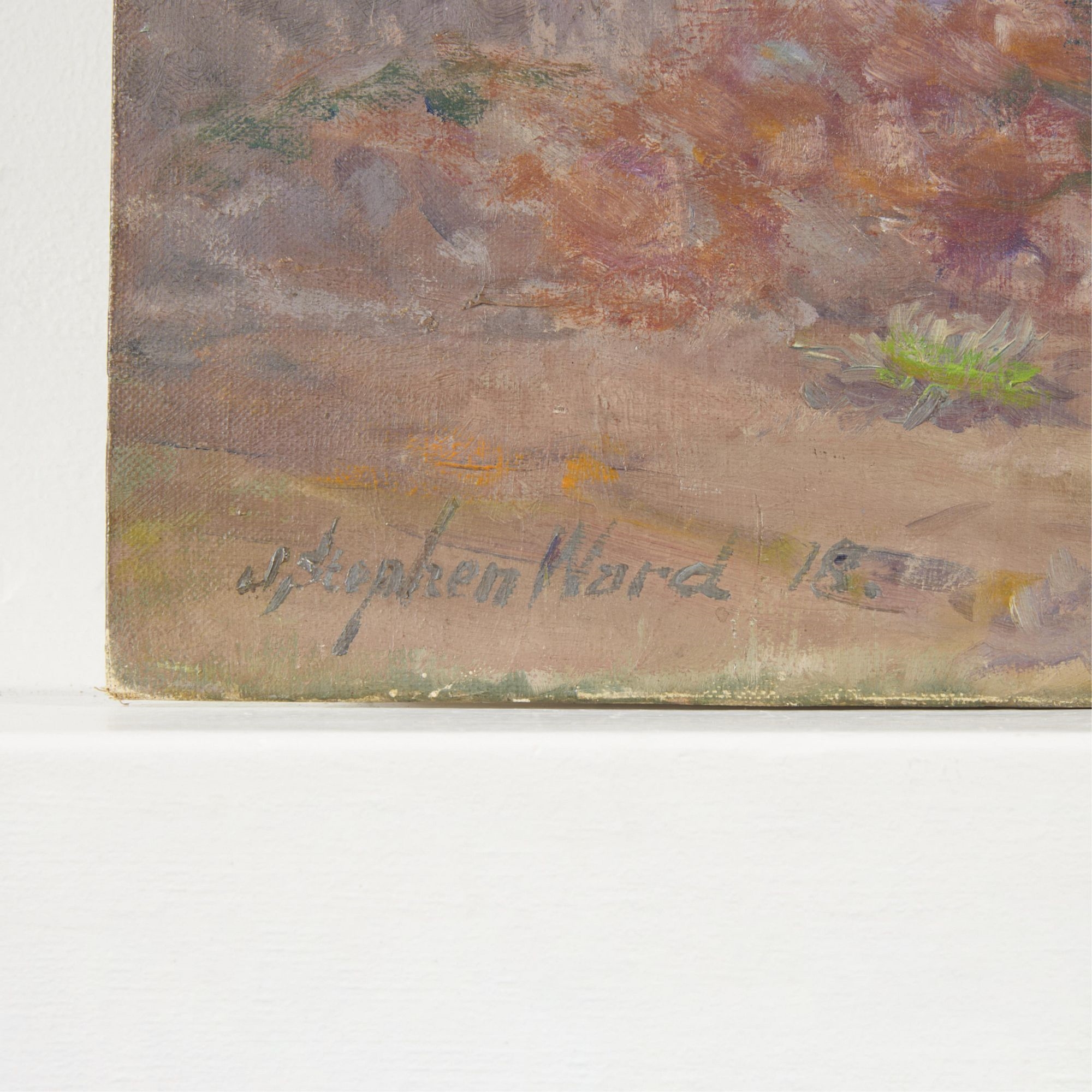Jefferson Stephen Ward | J. Stephen Ward Desert Landscape Painting ...