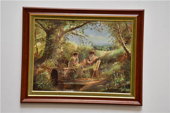 Paul J. Attfield | artists in landscape | MutualArt