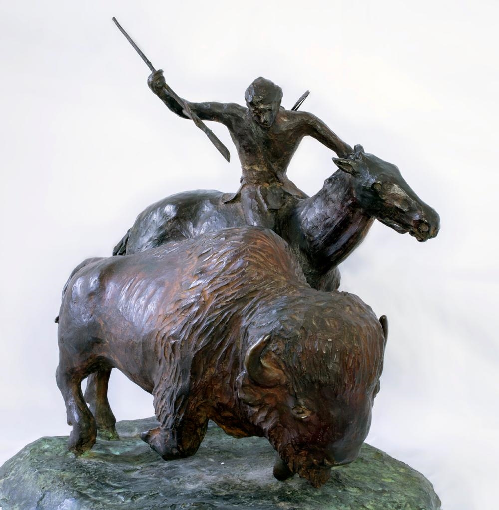 William Epp | Buffalo Hunt | MutualArt