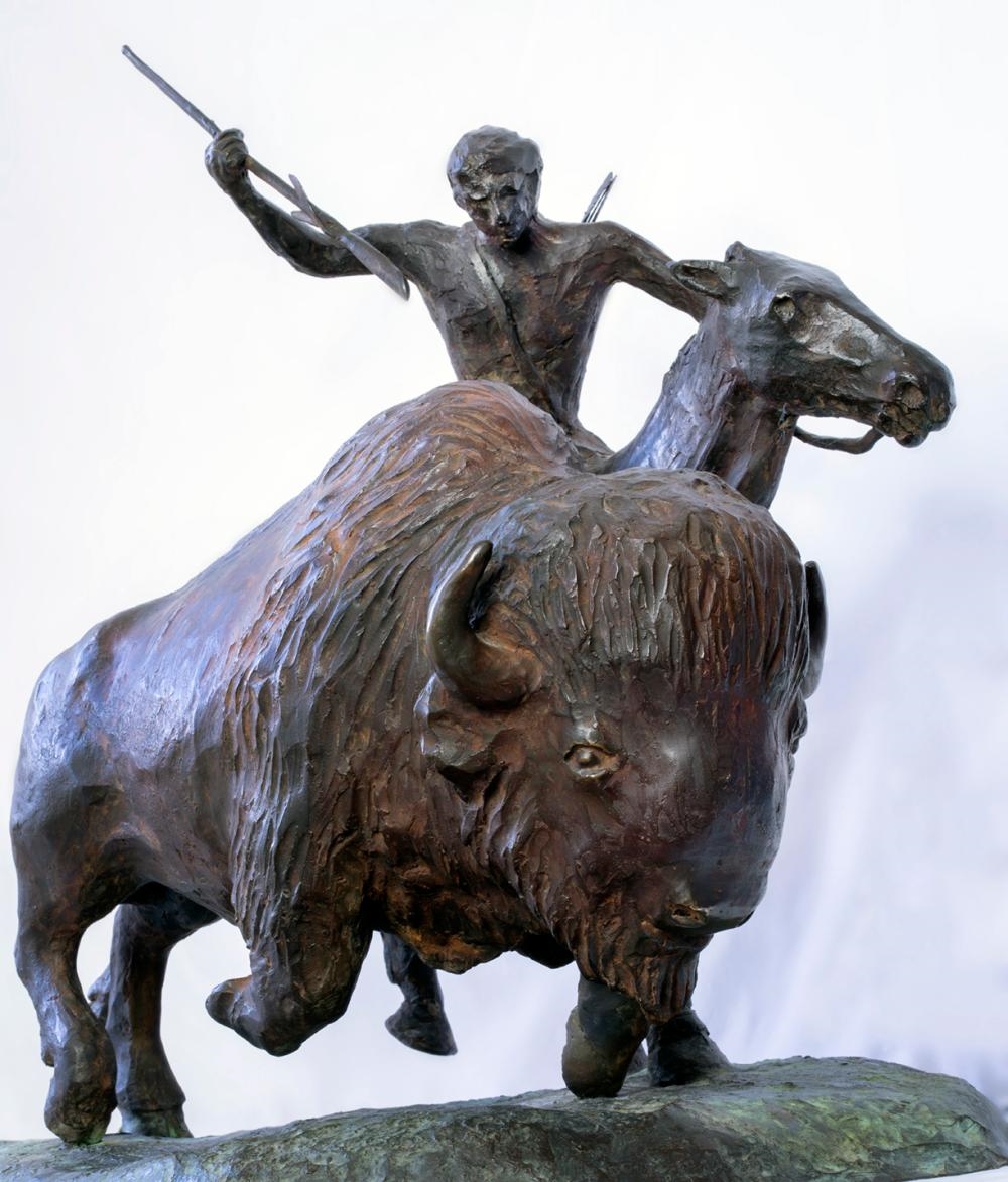 William Epp | Buffalo Hunt | MutualArt