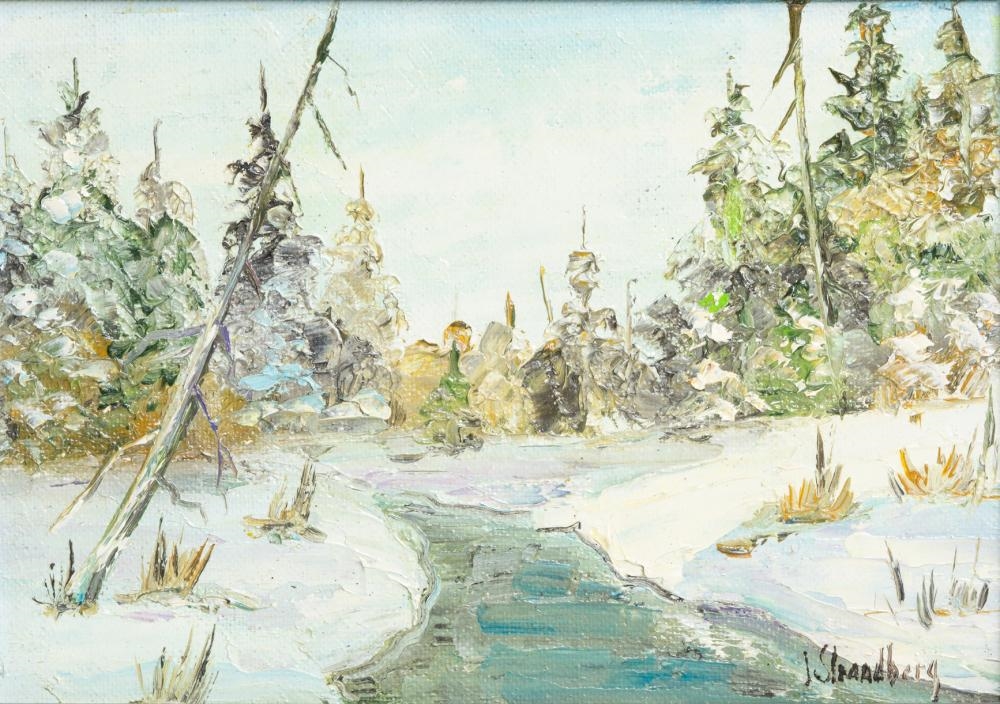 John Strandberg | Steam in Winter 1 | MutualArt