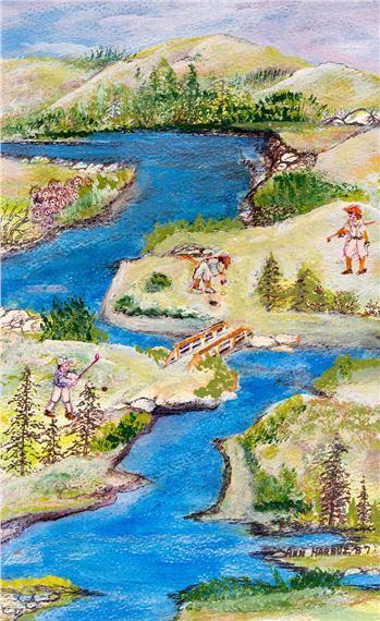 Ann Harbuz | Golf Course (1987) | MutualArt