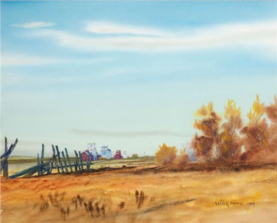 Cecil E. James | Autumn Scene (1985) | MutualArt