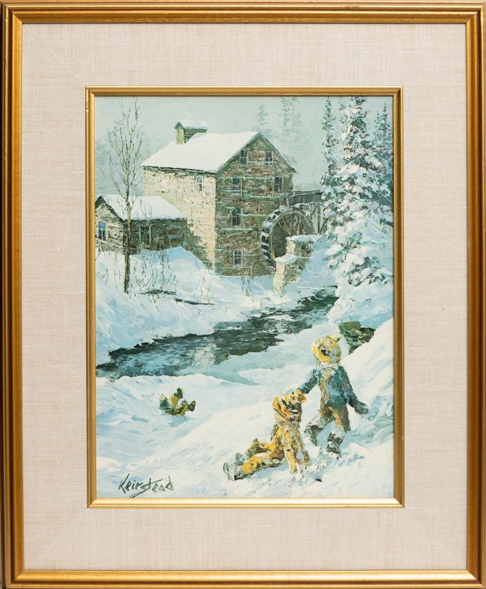 James Lorimer Keirstead | Mill Slide (1980) | MutualArt