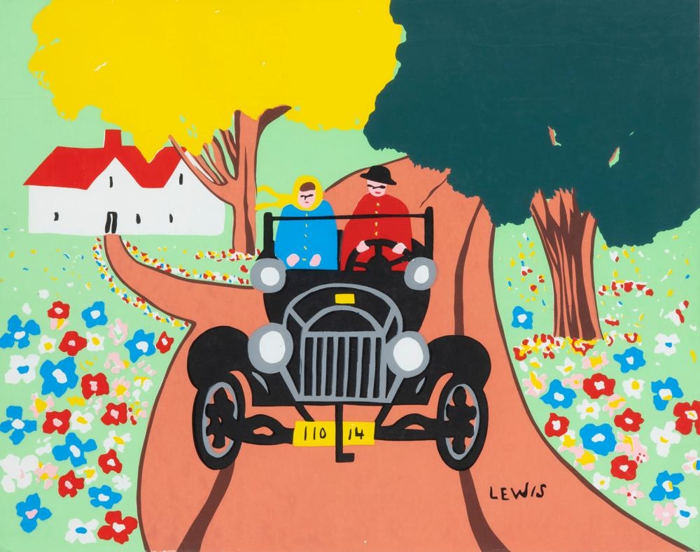 Maud Lewis | The Model T Ford | MutualArt