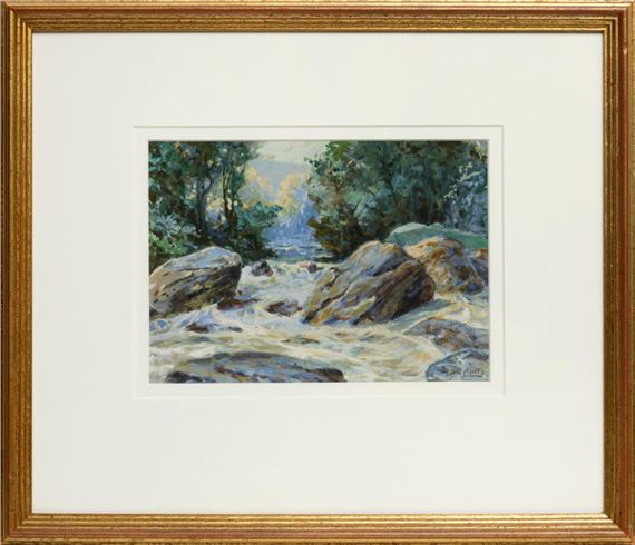 William Cutts | A Sketch in North Wales (Circa 1910) | MutualArt