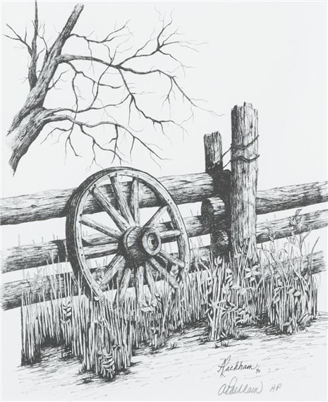 Anne Falconer Packham | Wagon Wheel (1990) | MutualArt