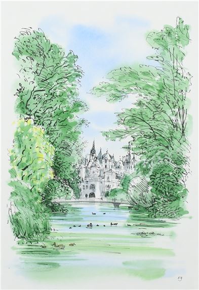 David Gentleman | The present work was a study for a commission from ...