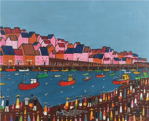 Ben Tobias | Mevagissey Harbour | MutualArt