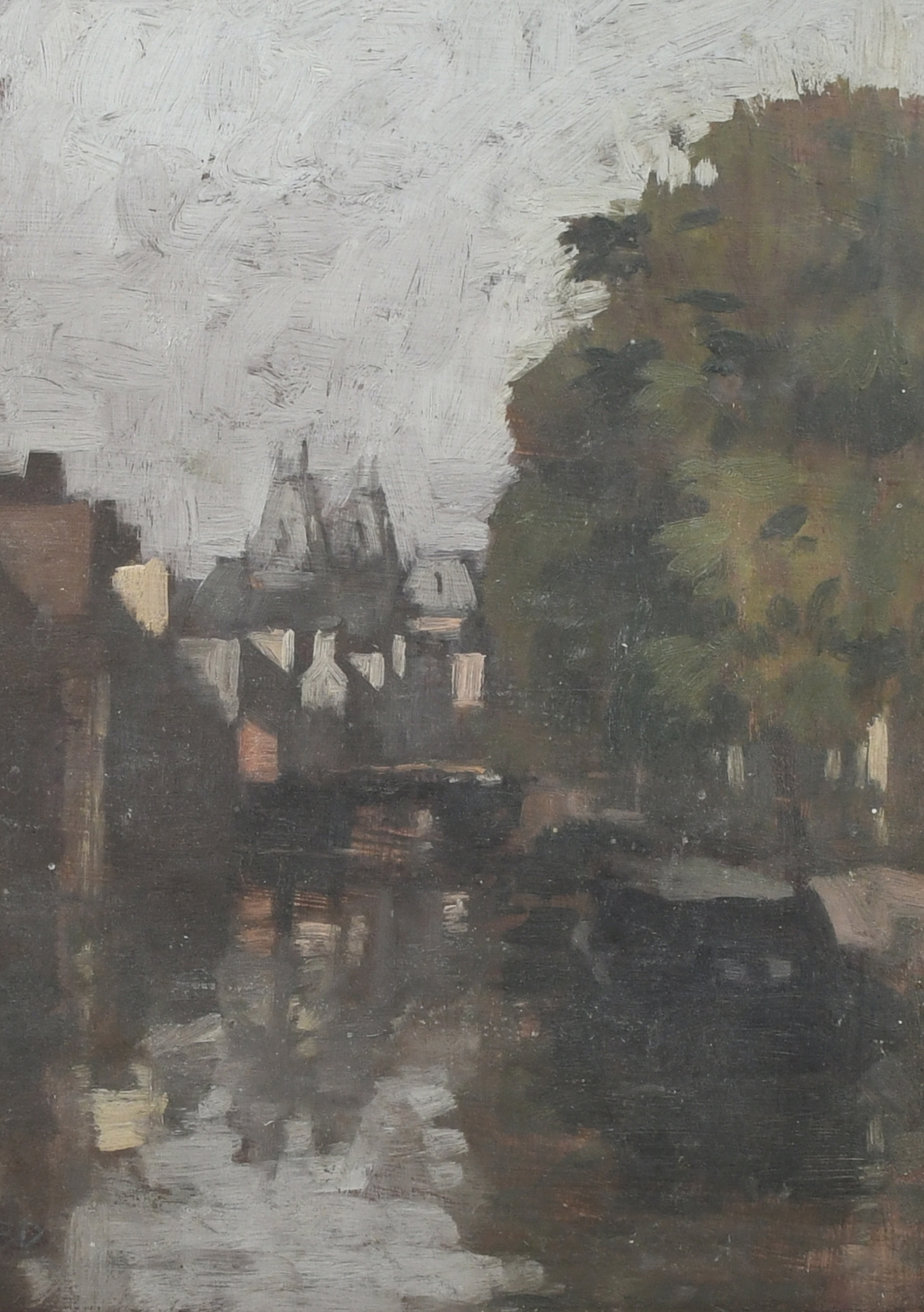 Bernard Dunstan | The Piazetta, Morning | MutualArt