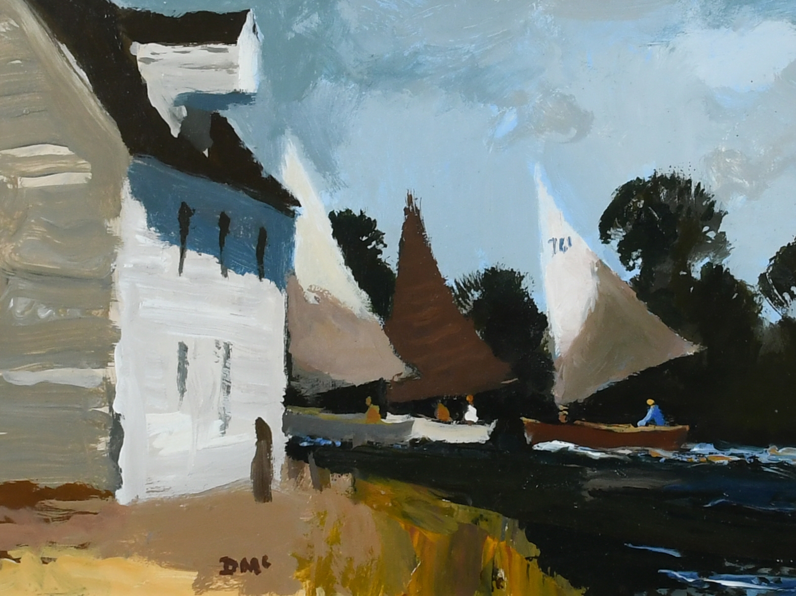 Donald McIntyre | Mill and Yacht Sails | MutualArt