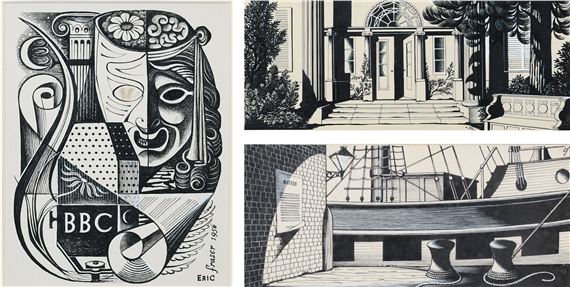 Eric George Fraser | Cover design for The Third Programme 10th ...