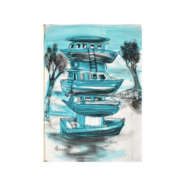 KCHO | Four Boats | MutualArt