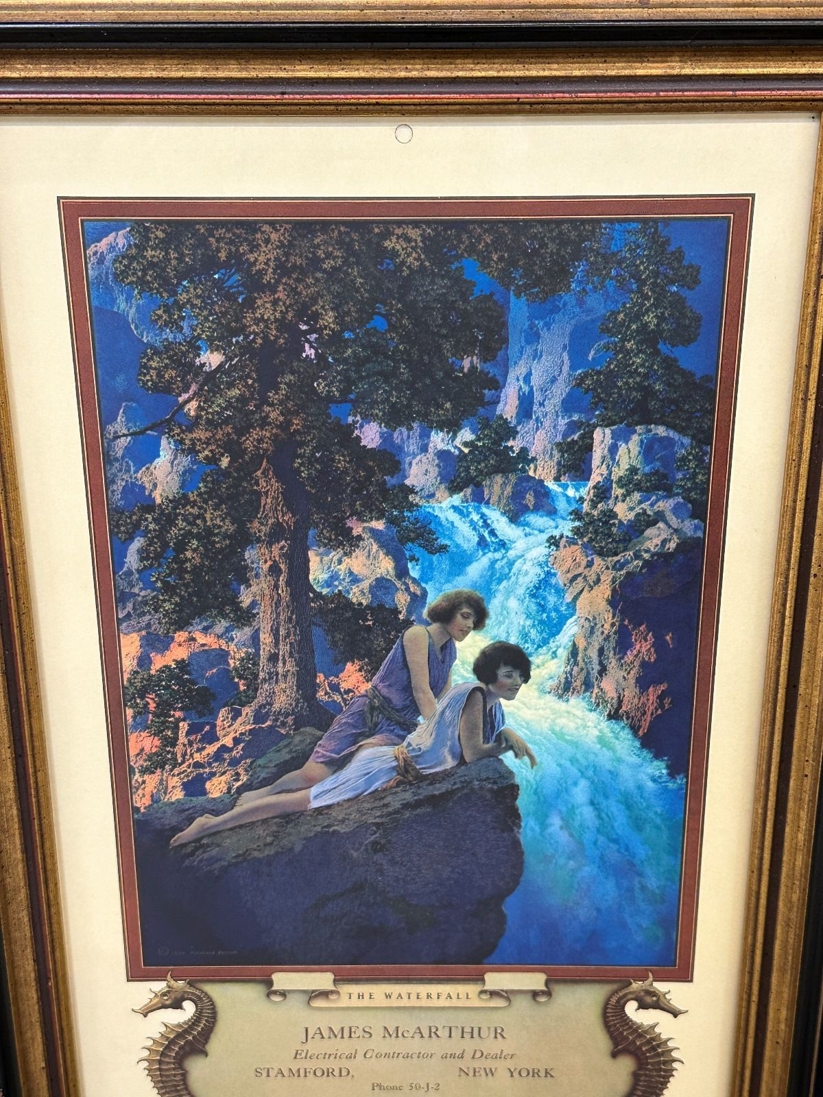 Maxfield Parrish | The Waterfall (1931) | MutualArt