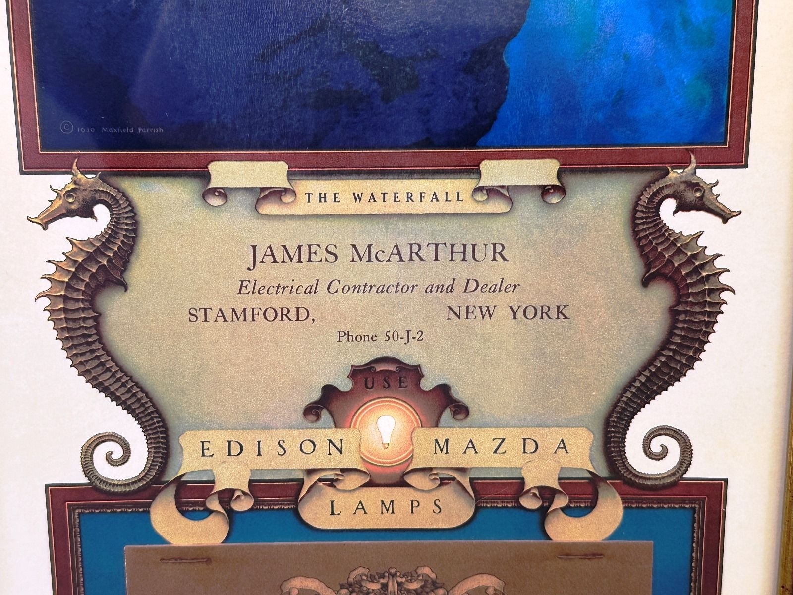 Maxfield Parrish | The Waterfall (1931) | MutualArt