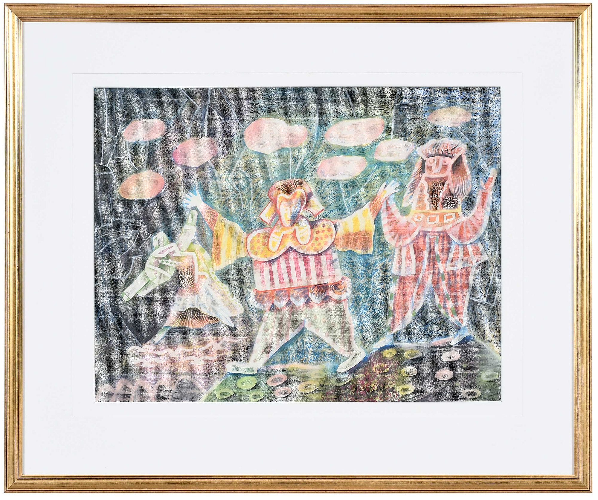 Basil Polevoy | the first: Clown and Fanciful beast | MutualArt