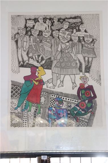 Barbara Hanrahan | Boy and Girl (1987) | MutualArt