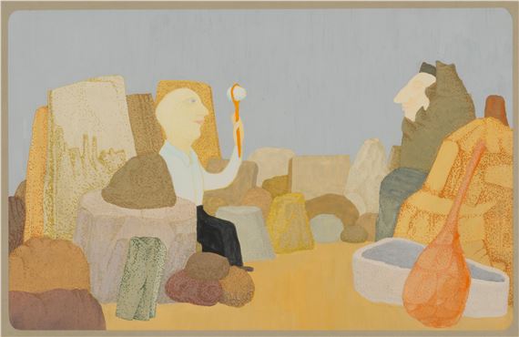 Robert Willems | Le grenier de Ptolémée (1974) | MutualArt