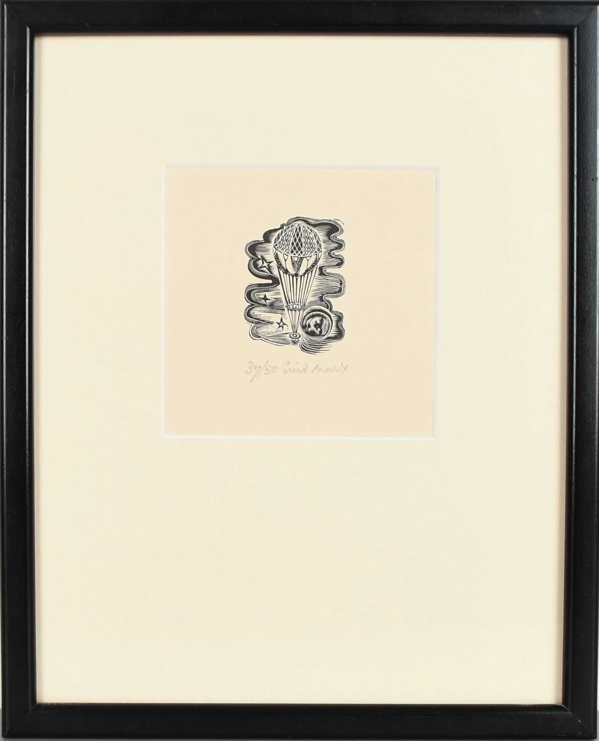 Enid Marx | Hot air balloon; Catalogue design for The Little Gallery ...