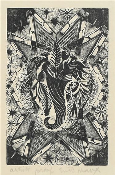 Enid Marx | Hot air balloon; Catalogue design for The Little Gallery ...