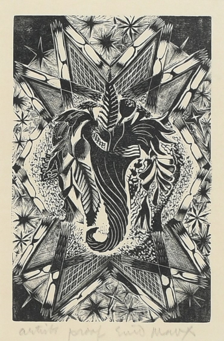 Enid Marx | Hot air balloon; Catalogue design for The Little Gallery ...