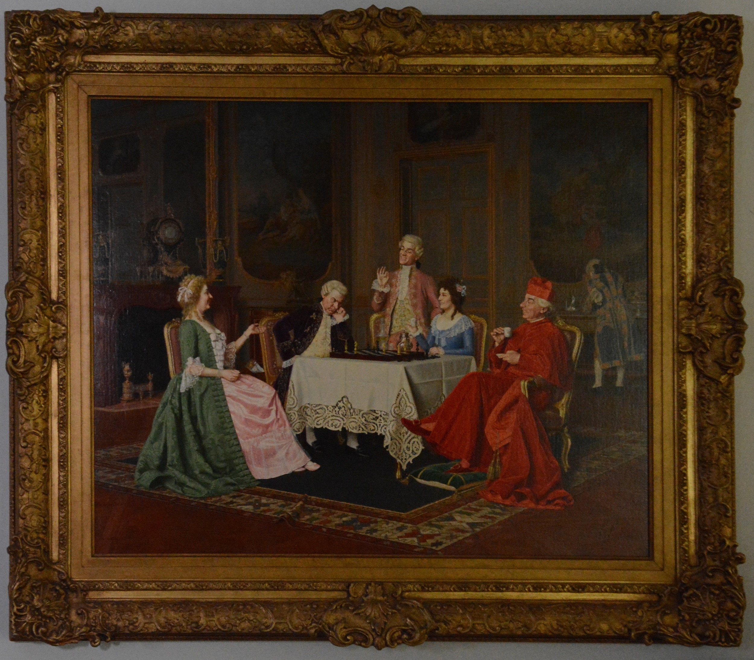 Andrea Landini | A game of chess | MutualArt