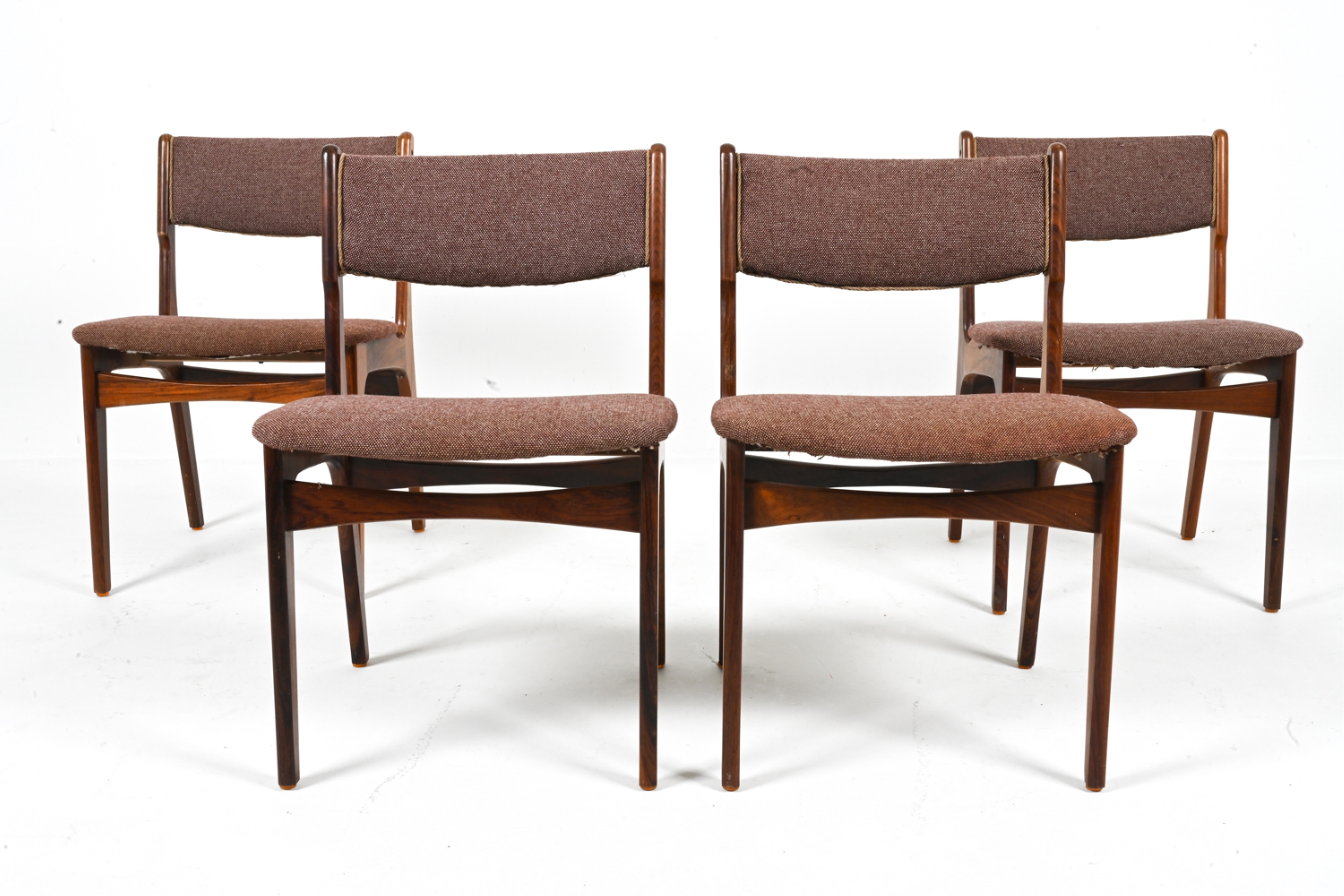 Erik Buch | 4) MANNER OF ERIK BUCH ROSEWOOD DINING CHAIRS (Circa 1960 ...