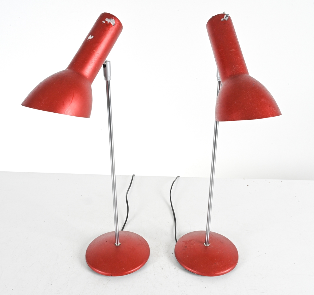 Tom Stepp | 2) OBLIQUE TABLE LAMPS BY TOM STEPP (Circa 1980) | MutualArt