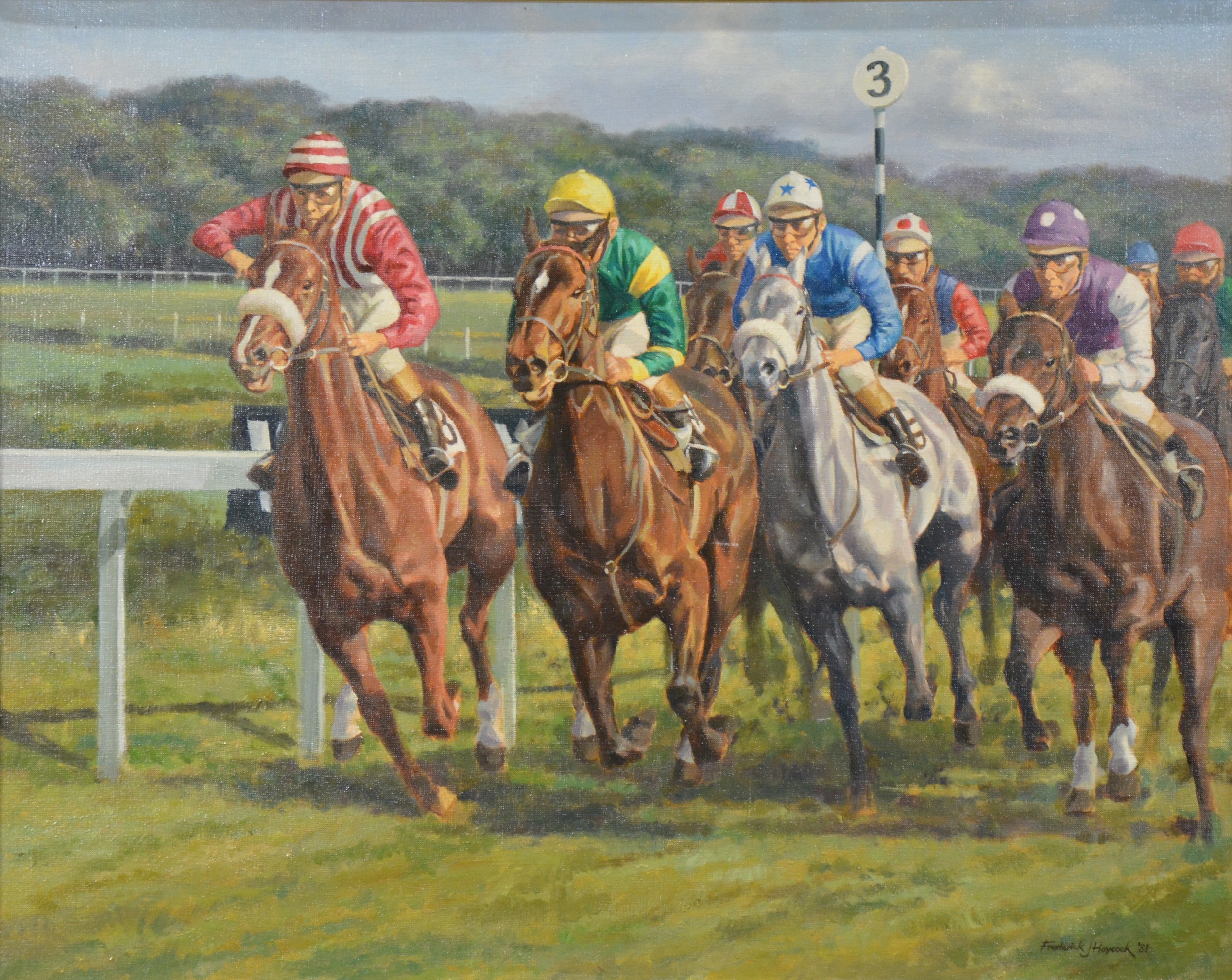 Frederick J. Haycock | Southall Races (1981) | MutualArt
