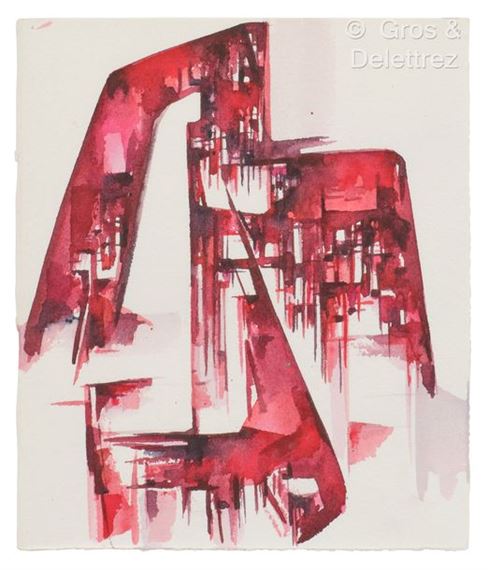 Mary Baird-Smith | Mary BAIRD-SMITH (1972) Madder and quinacridone ...